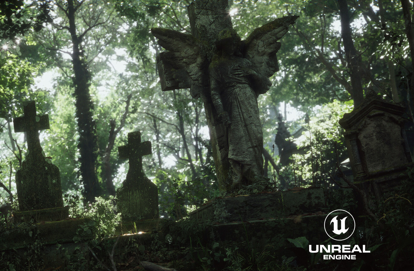 ArtStation - Cemetery UE5