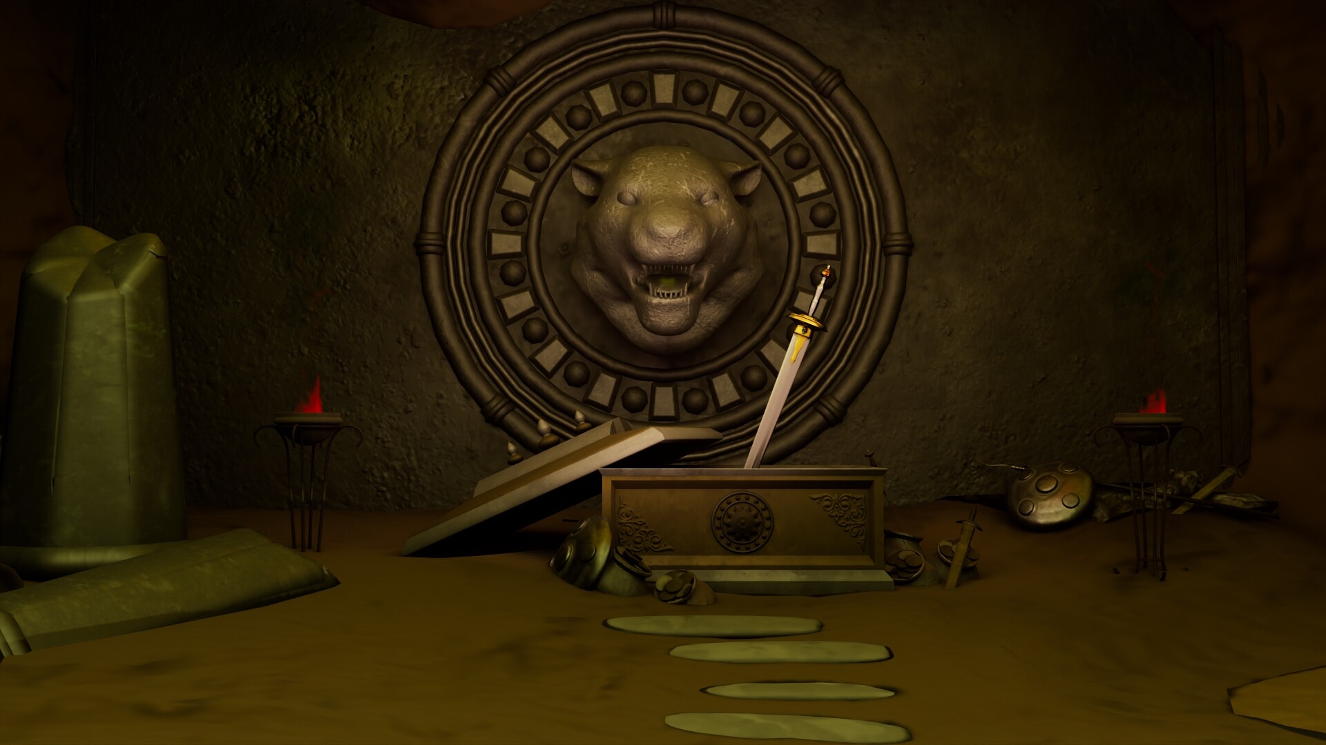 ArtStation - Chola Emperor Sword