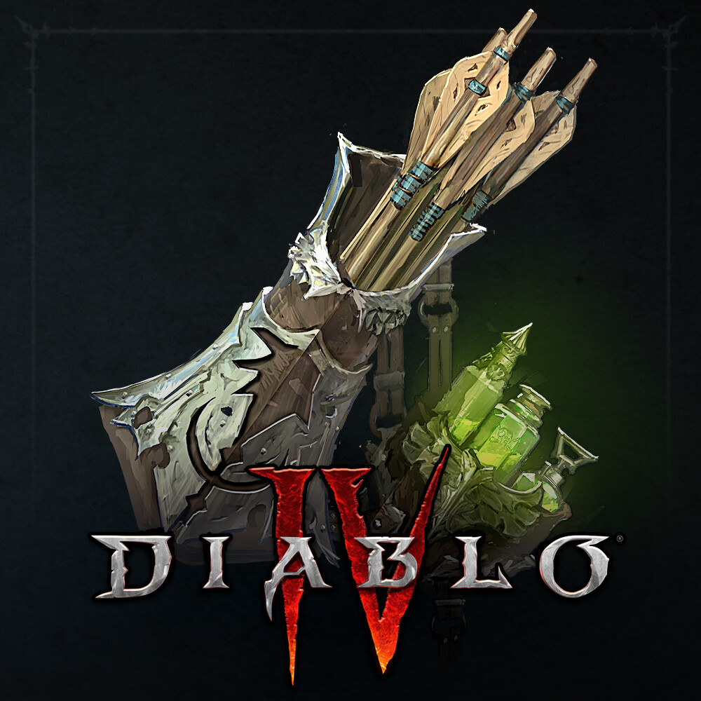 ArtStation - Diablo IV - Silent Crow Accessories