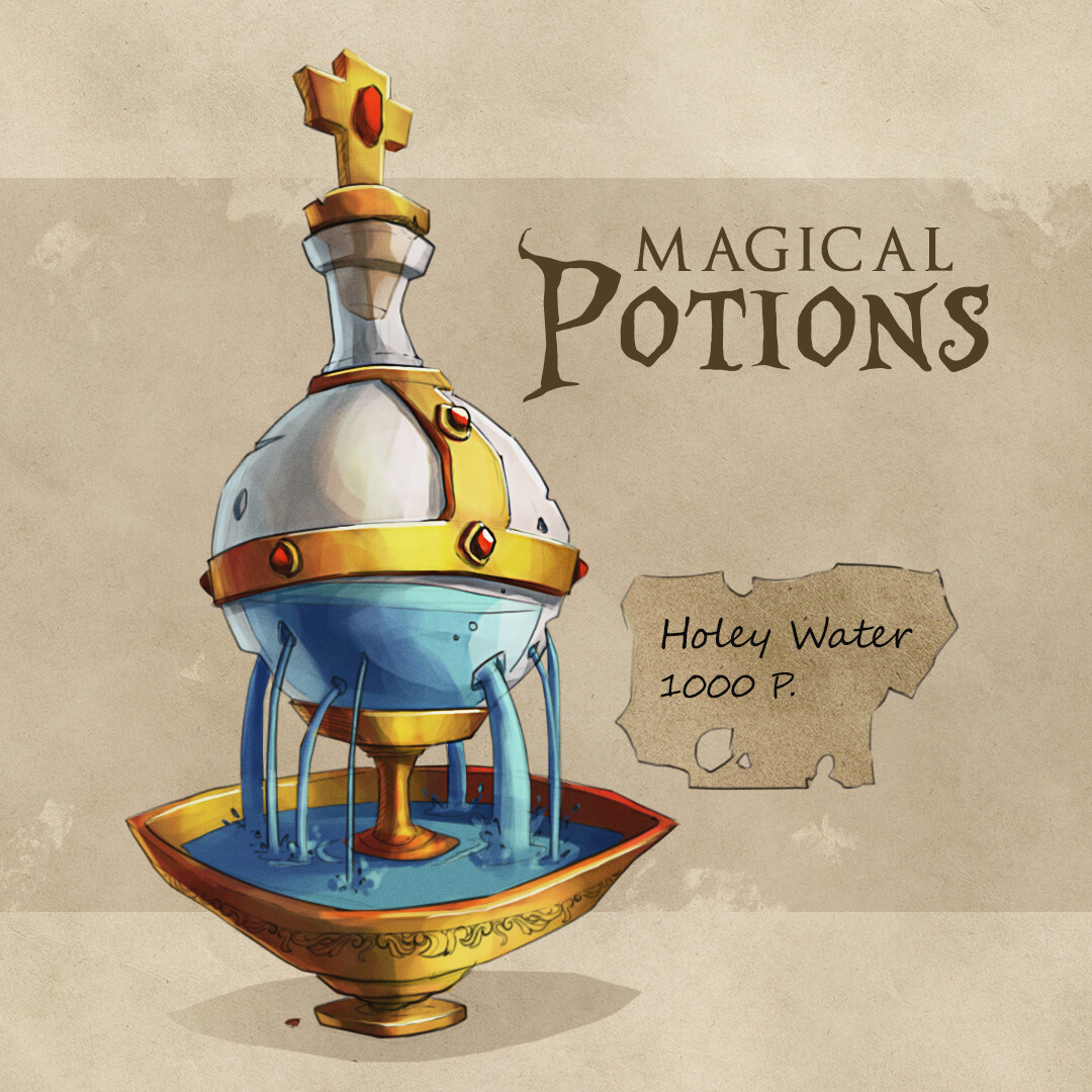 ArtStation - Magical Potions and Cocktails