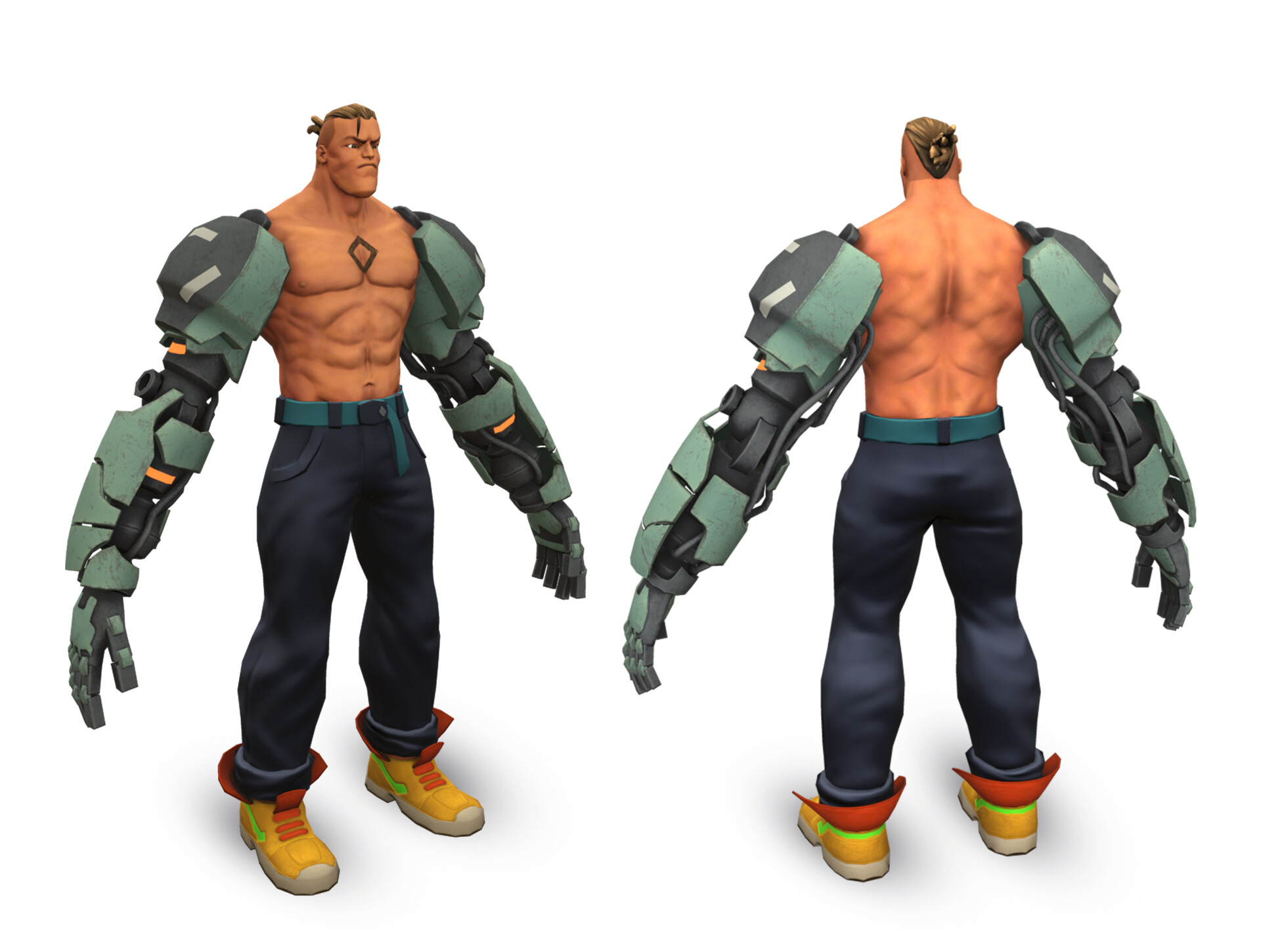 ArtStation - The Cyborg Arm