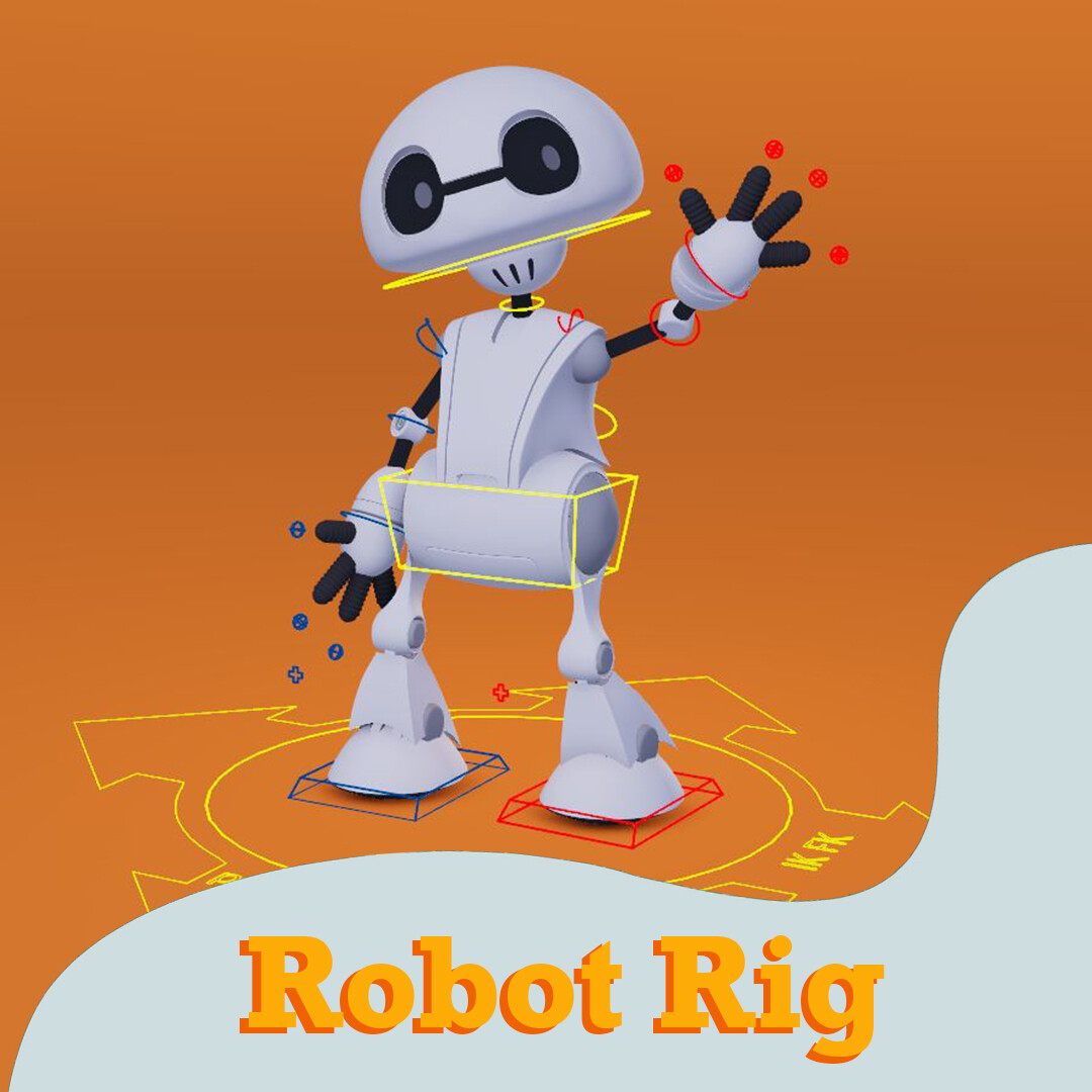 ArtStation - Little Robot Rig