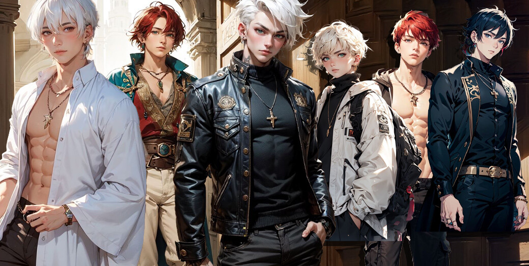 ArtStation - 389 Alpha Male Mega Pack: Reference Art V2 - 4K Collection