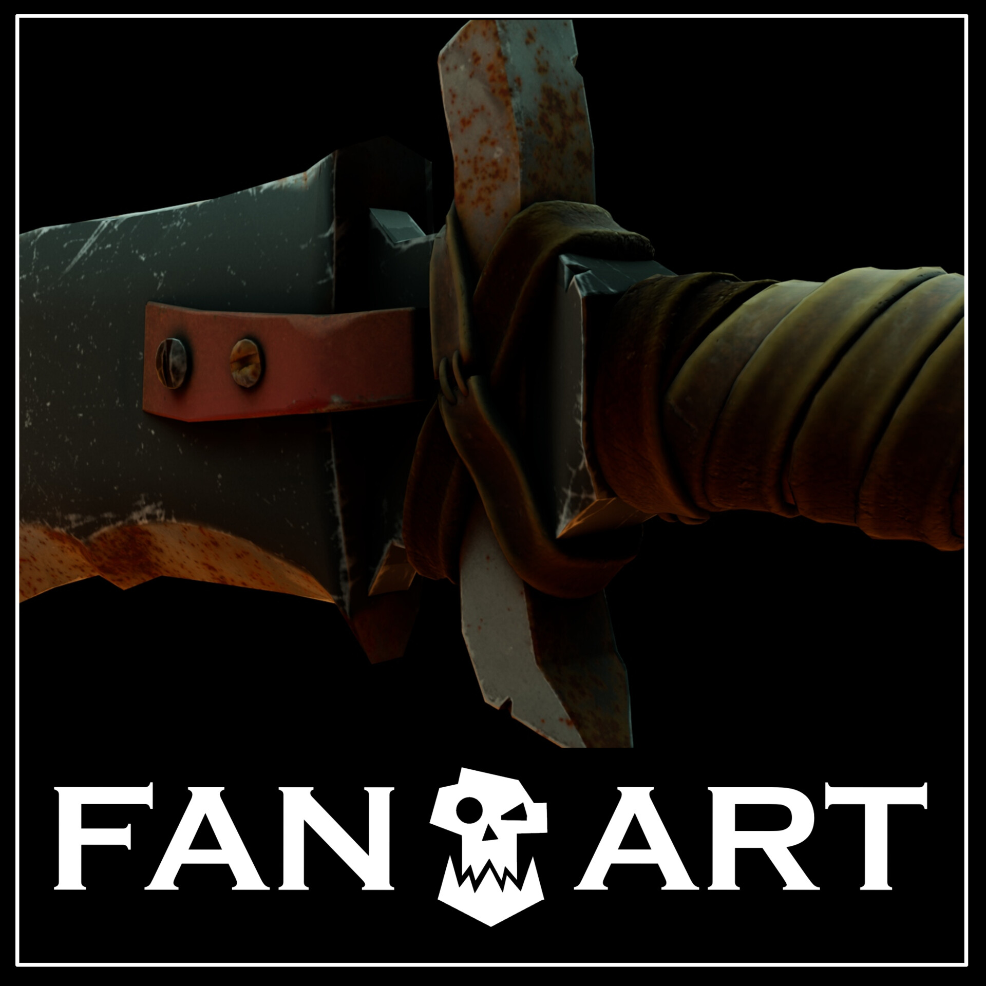 ArtStation - Warhammer 40k Space Ork Choppa [FAN ART]