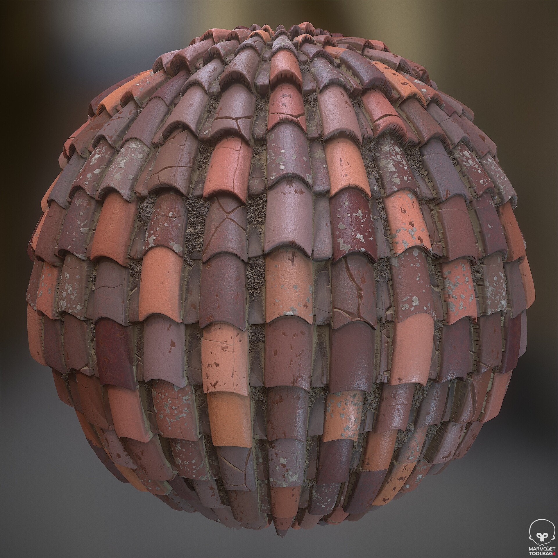 ArtStation - roof tiles _ substance Designer