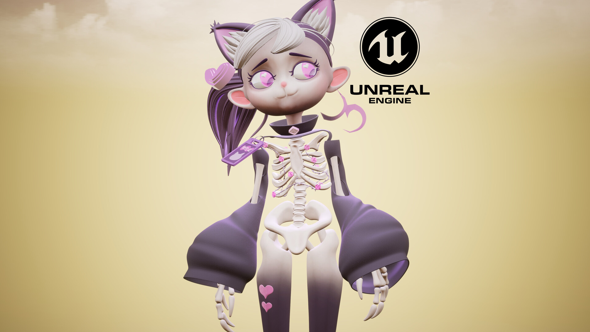 ArtStation - Cat girl - UE4