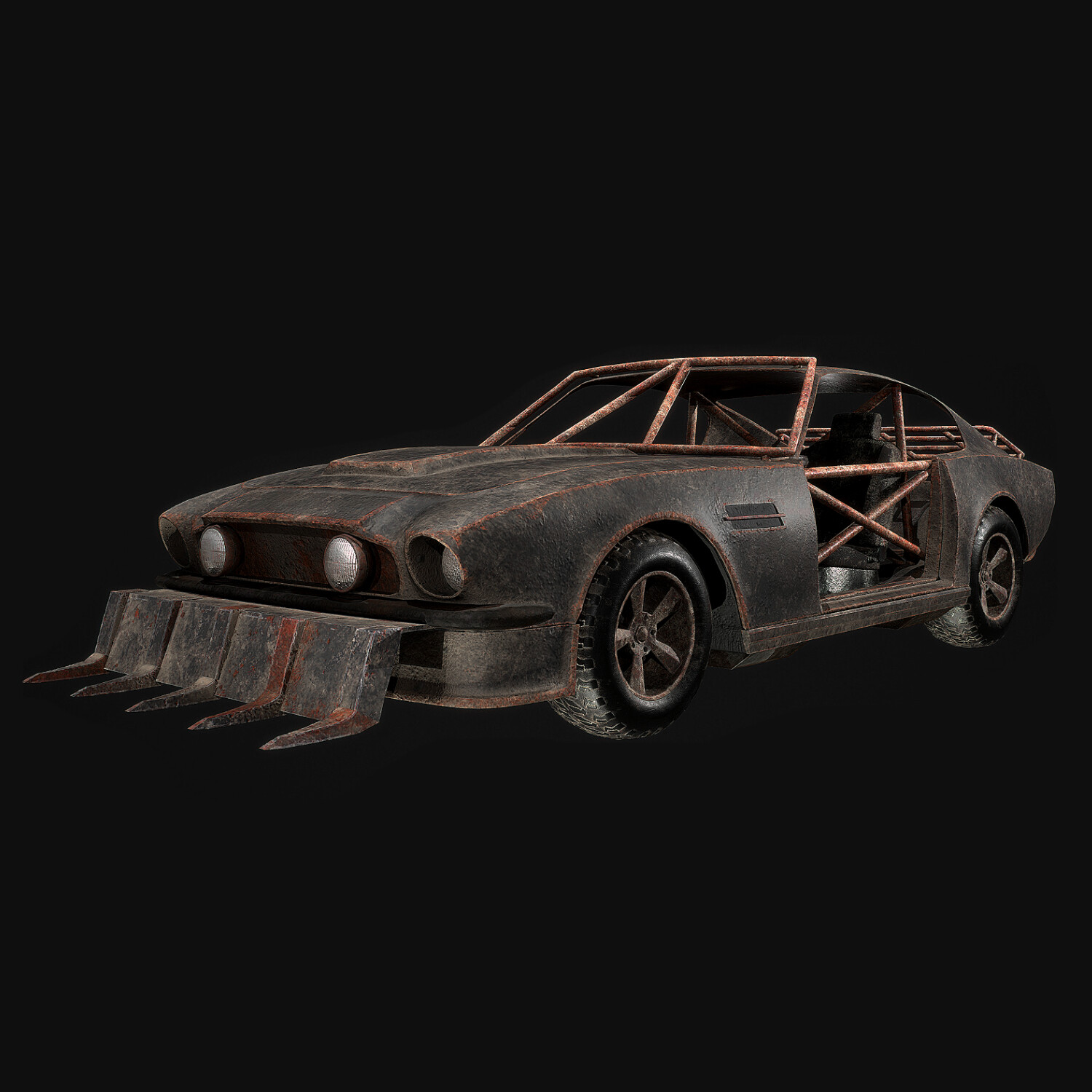 ArtStation - Post Apocalyptic Survival Vehicle