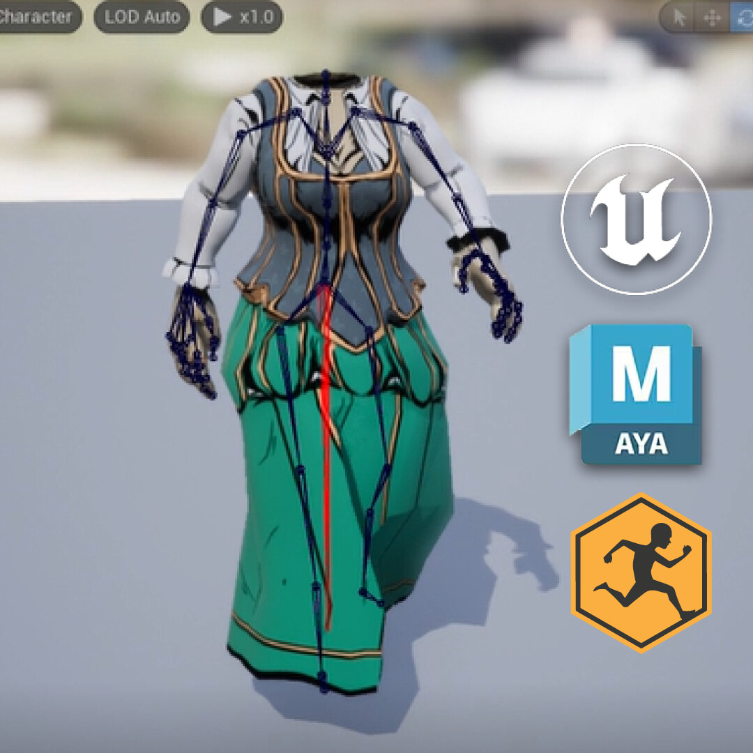 ArtStation - Character rigging and animation process in Pestilence