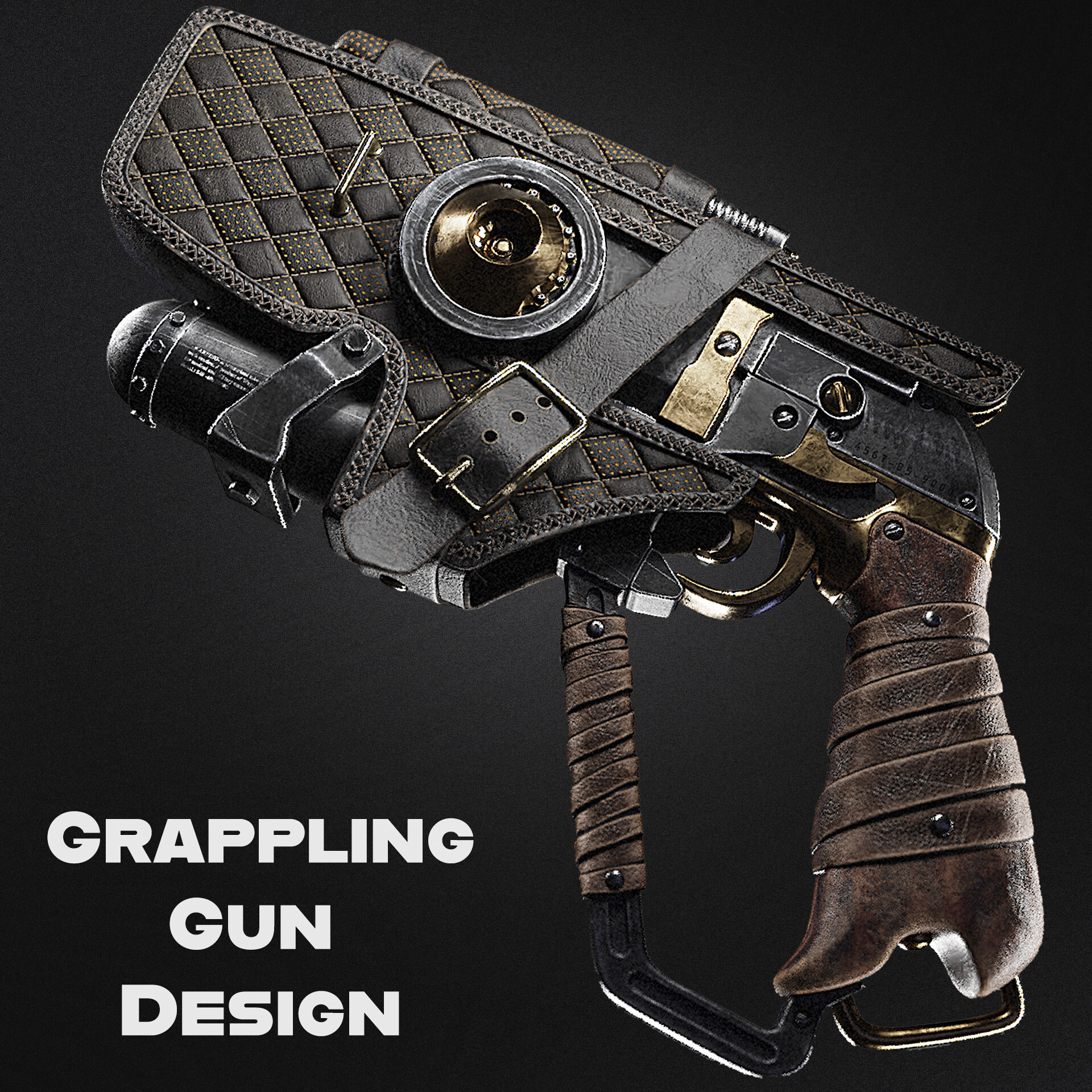 ArtStation - Grappling Gun Concept Design