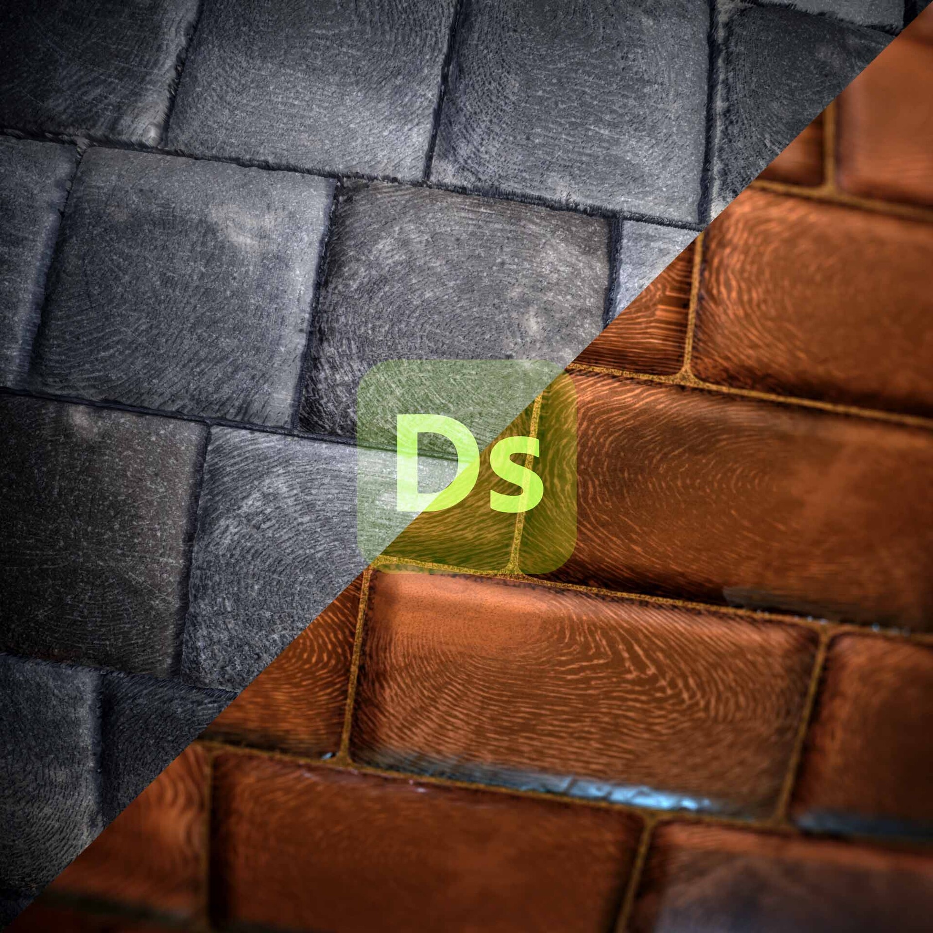 ArtStation - End Grain Timbre Floor Tiles