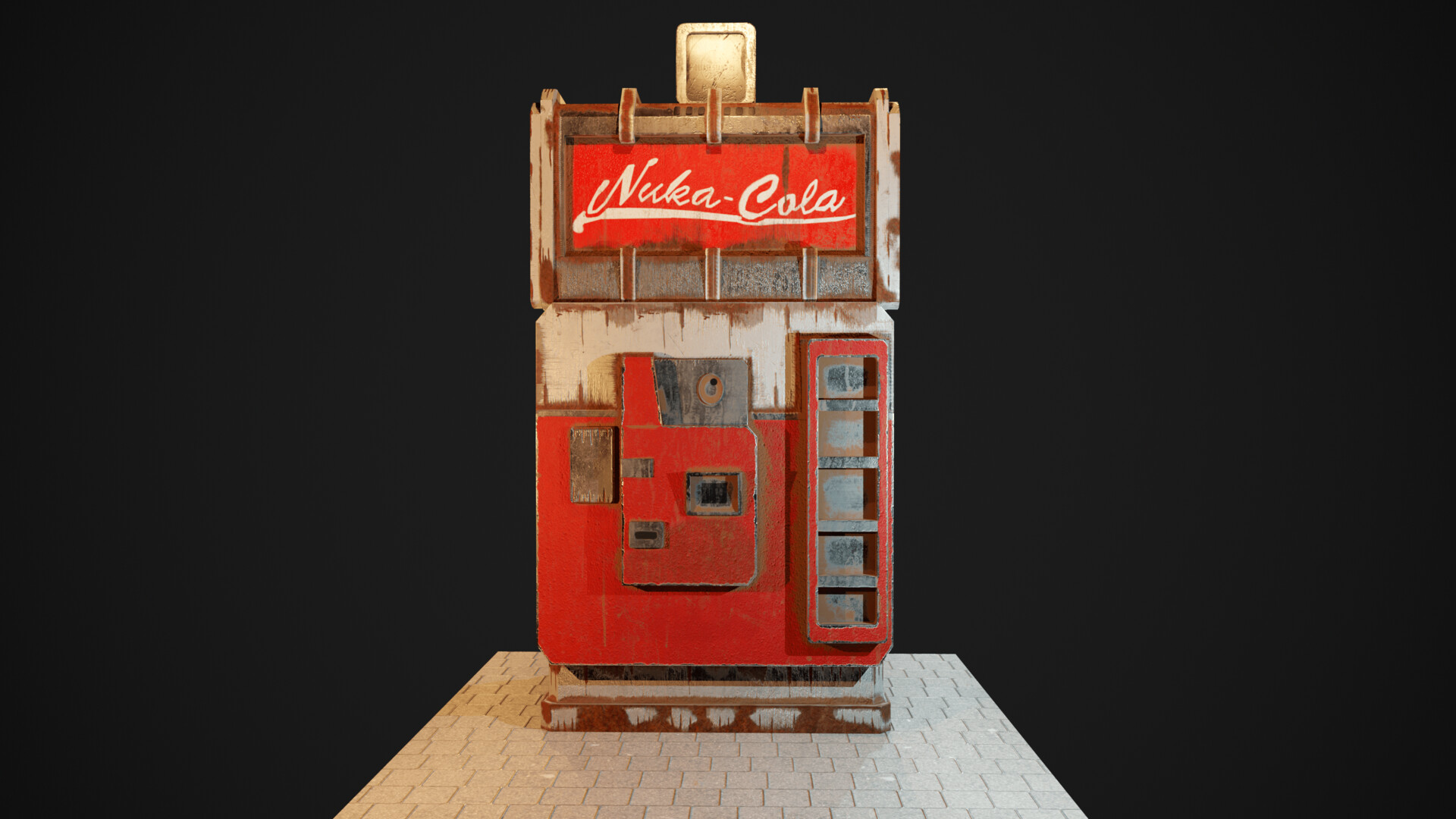 ArtStation - Nuka Cola Machine - Games Asset