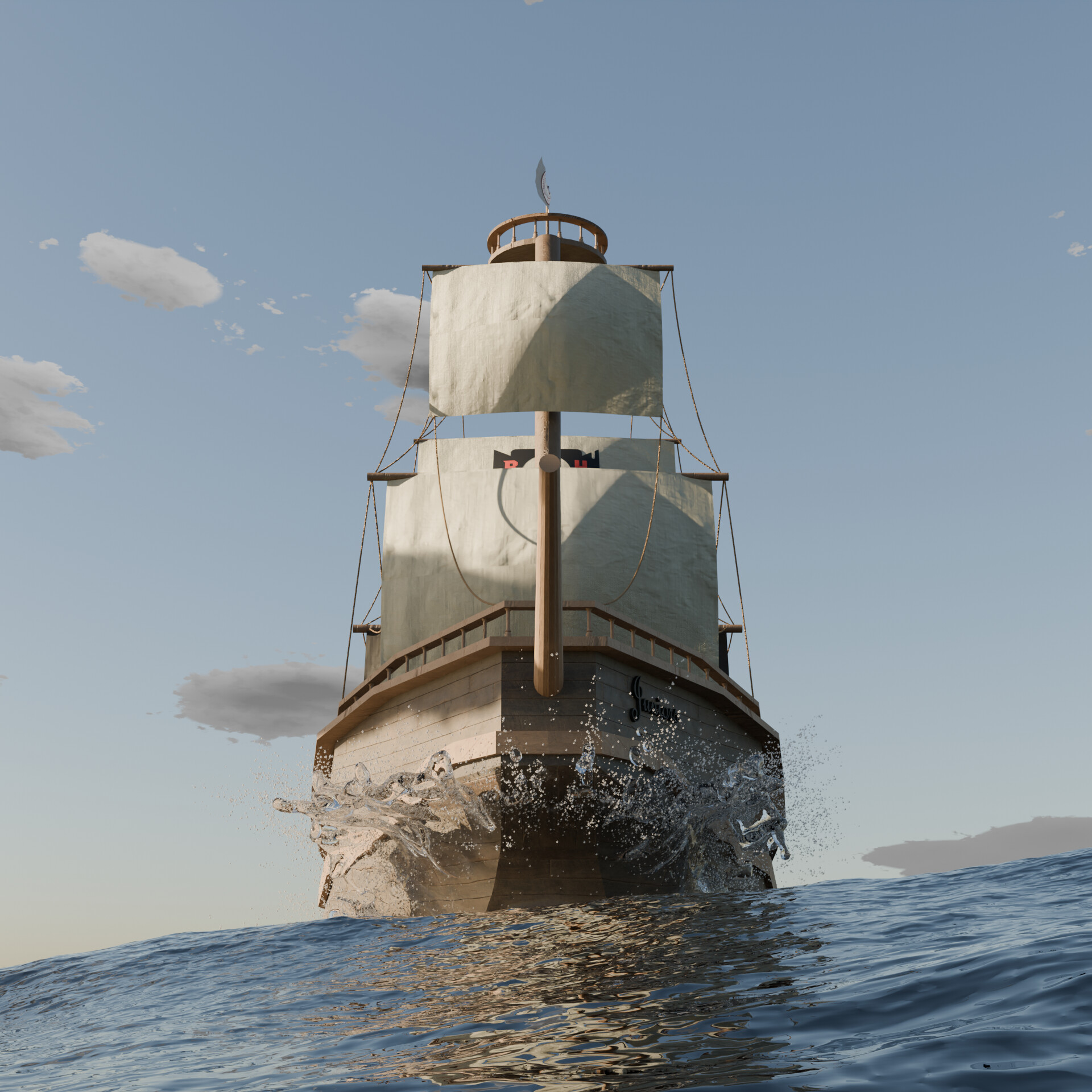 ArtStation - Pirate Ship