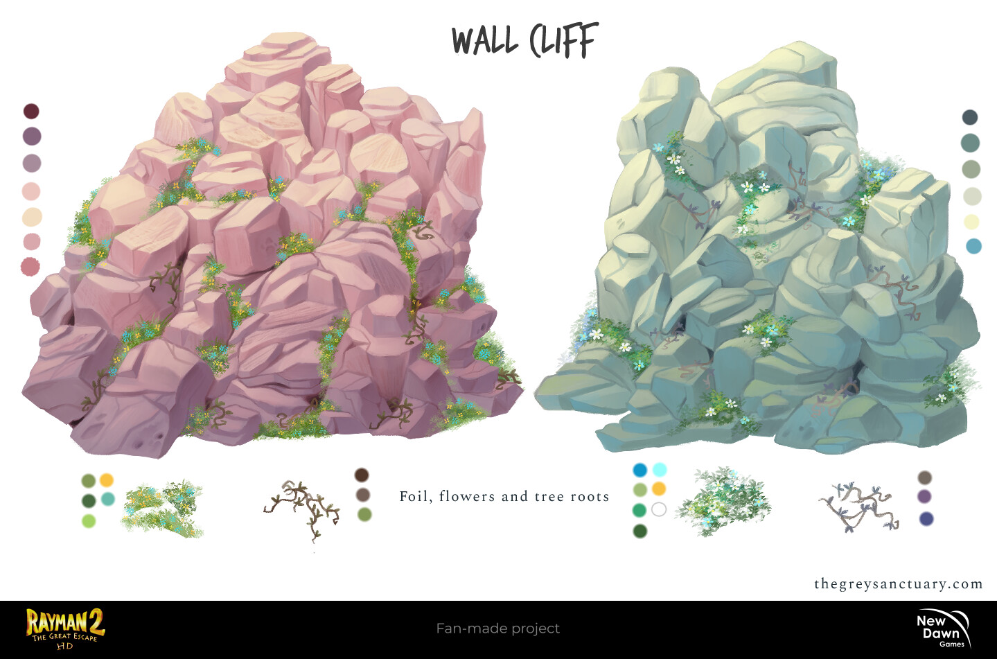 ArtStation - Rayman 2 Remake - Prop and Interior Designs