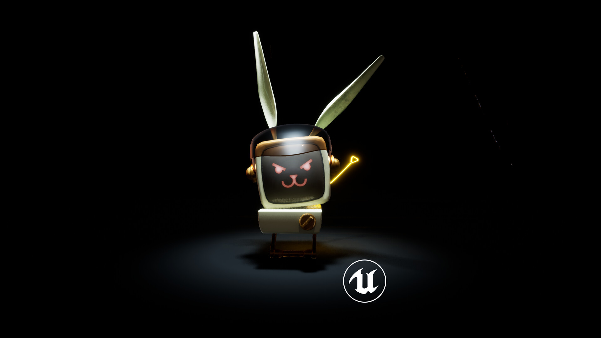 ArtStation - Bunny Monitor Enemy