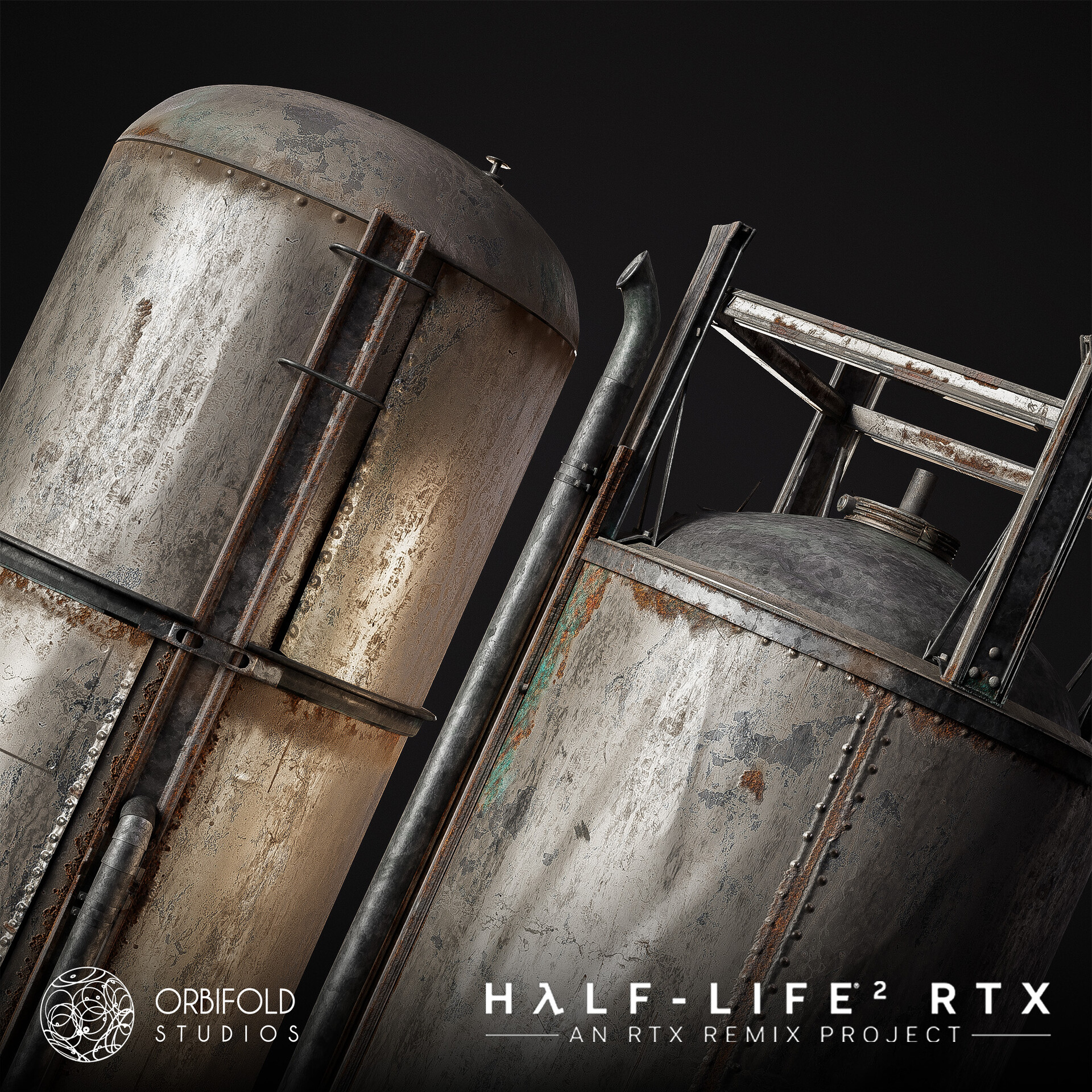ArtStation - HALF-LIFE 2 RTX - Cooling Tank