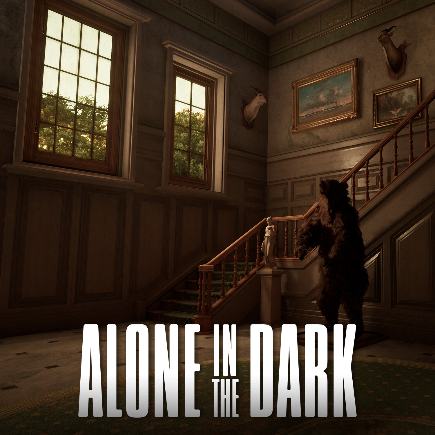 ArtStation - Alone in the Dark - Derceto Entrance Hall