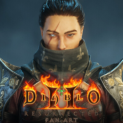 ArtStation - Diablo II Resurrected - Assassin character (GameReady) FanArt