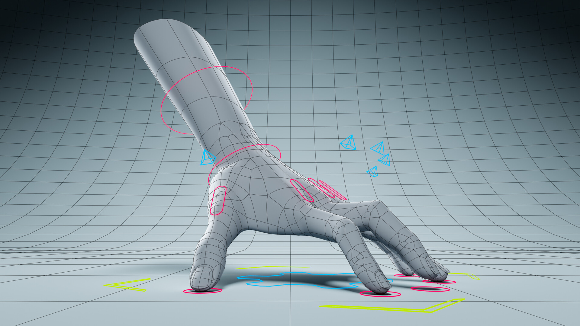 ArtStation - Rigging - Hand 1.0