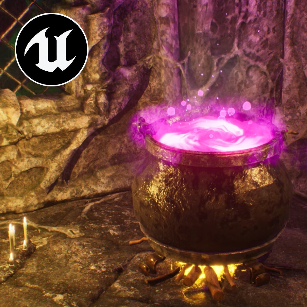 ArtStation - Magic Cauldron VFX - Realtime