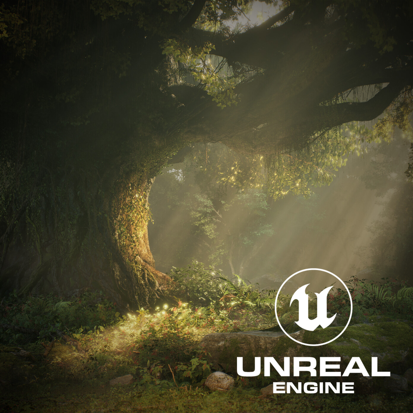 ArtStation - Fantasy Hero Tree Scene