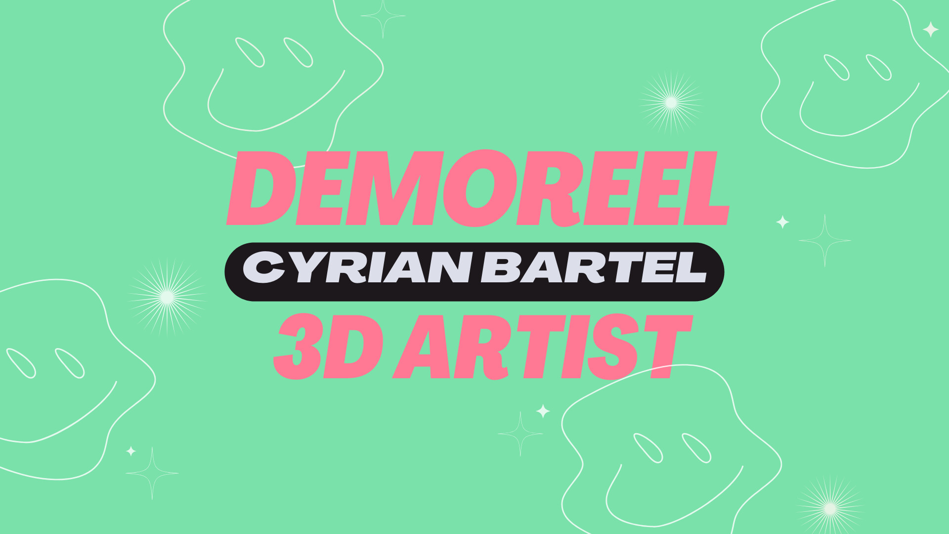 ArtStation - Demoreel 3D artist/3D animation