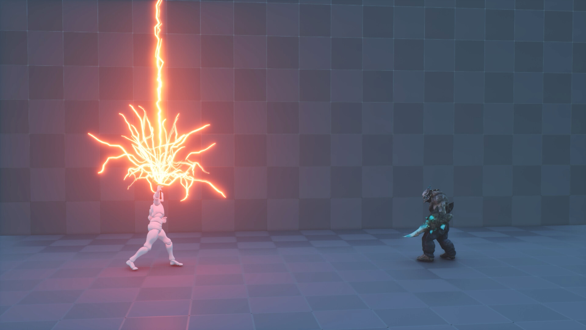 ArtStation - Lightning sword strike