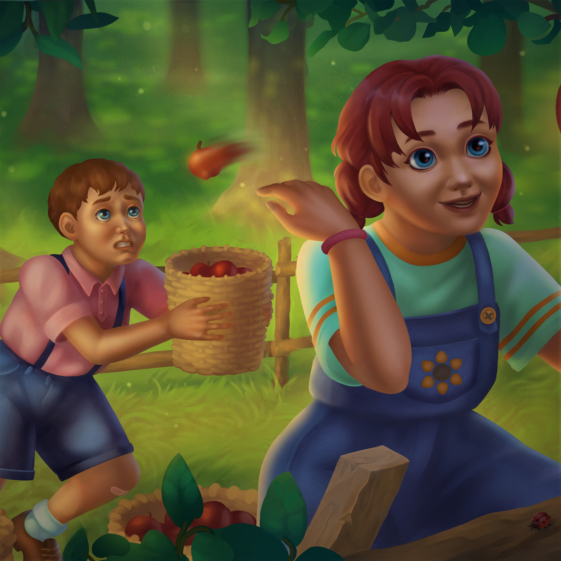 ArtStation - apple tree