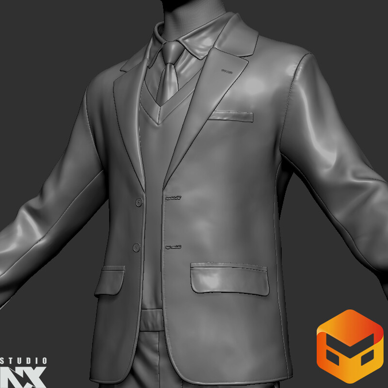 ArtStation - Marvelous Designer Suit Set