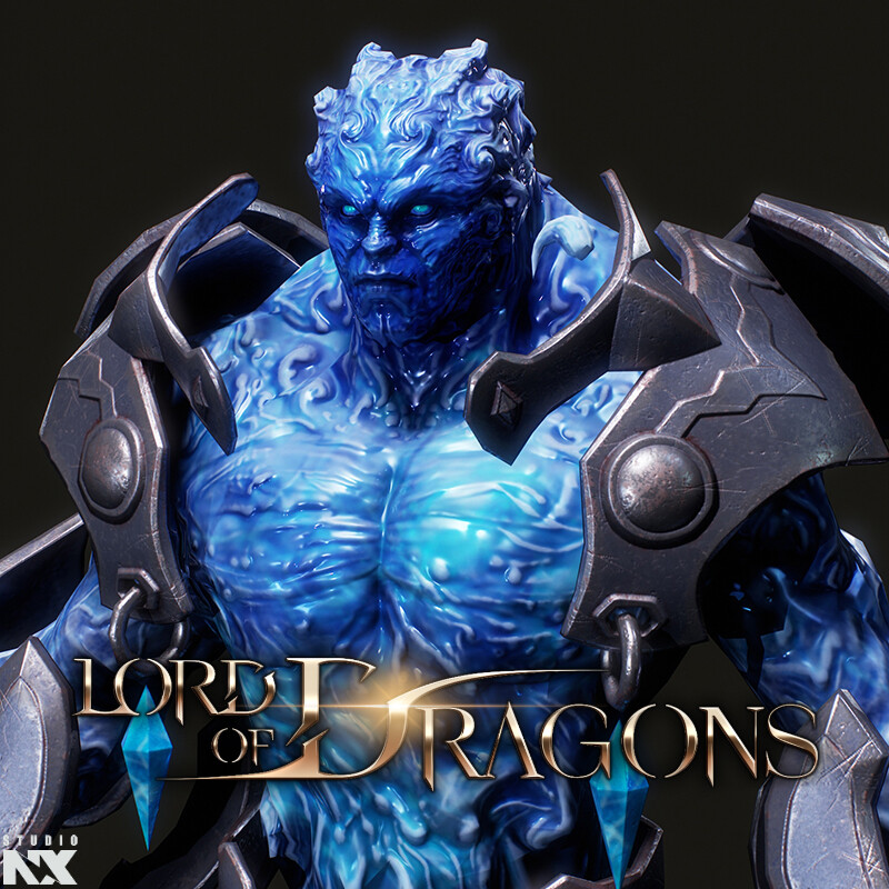 ArtStation - Lord of Dragons Water Spirit