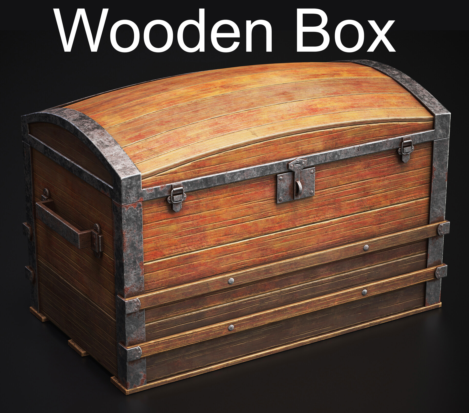 ArtStation - Wooden Box