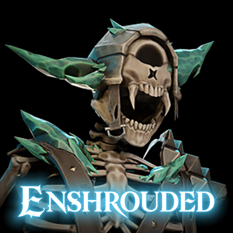 ArtStation - Enshrouded - Skeleton Heavy