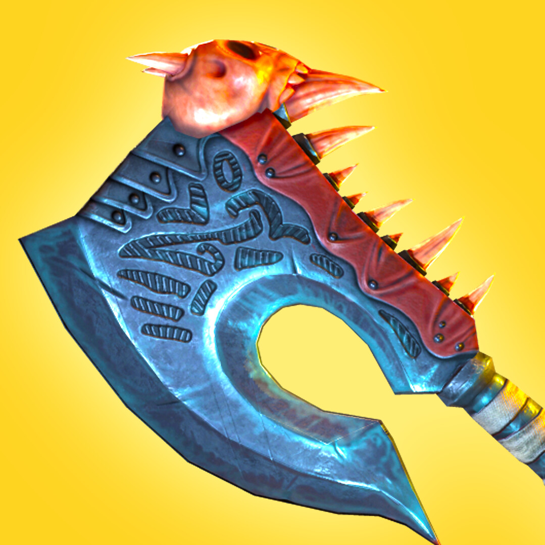 ArtStation - Orc Weapon