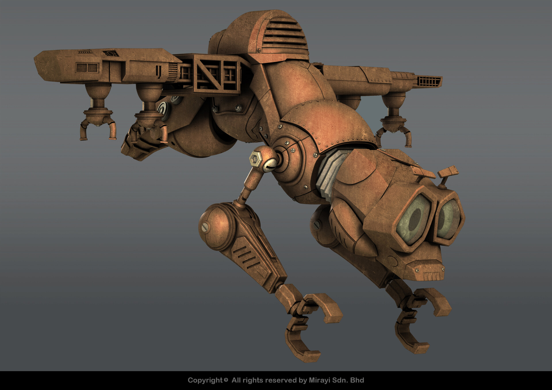 ArtStation - Flying Minion Robot