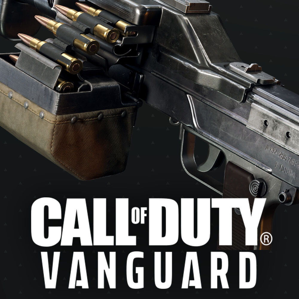 ArtStation - In-game Weapon asset for Call of Duty: Vanguard