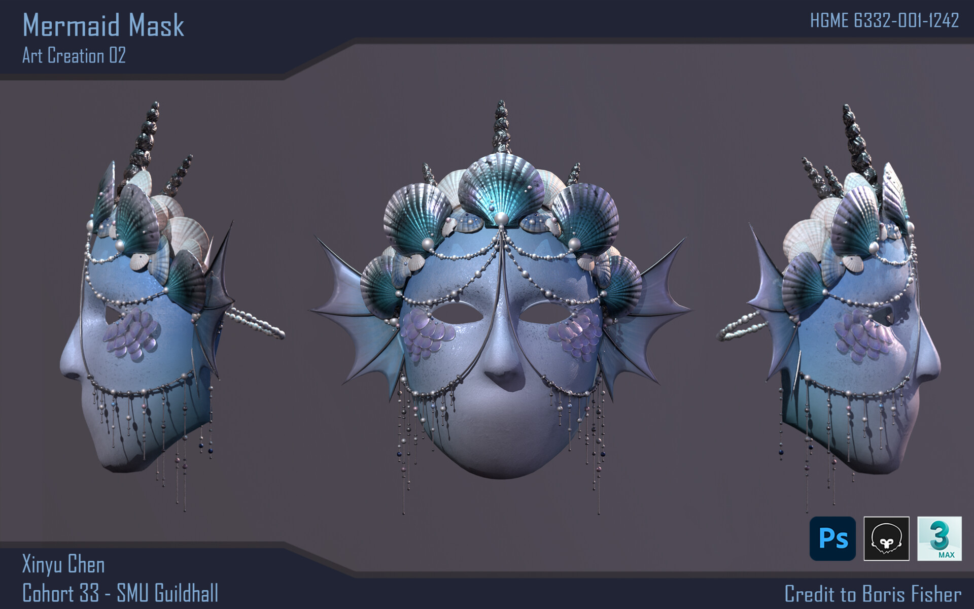 ArtStation - Mermaid Mask