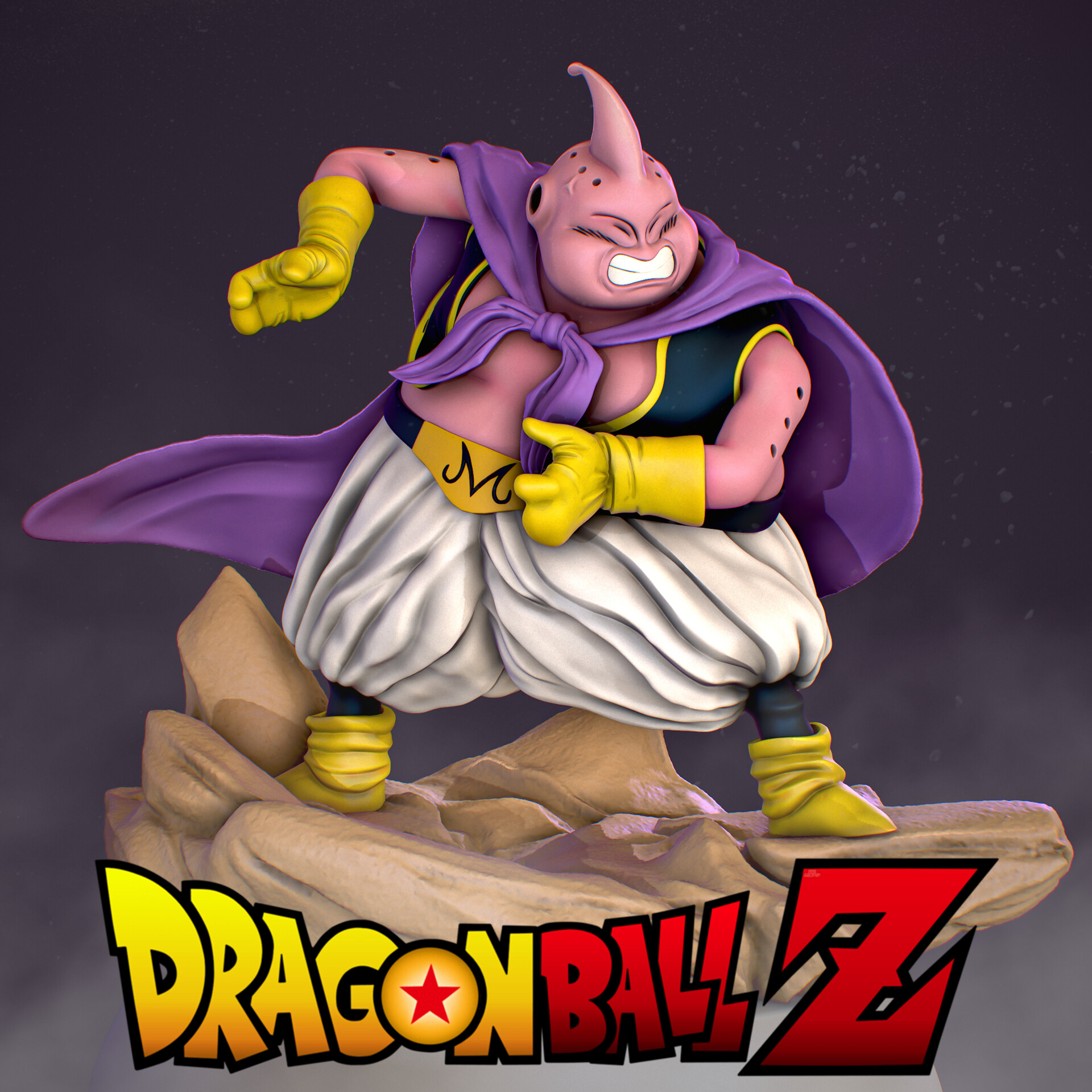 ArtStation - Fat Boo - Dragon Ball Z