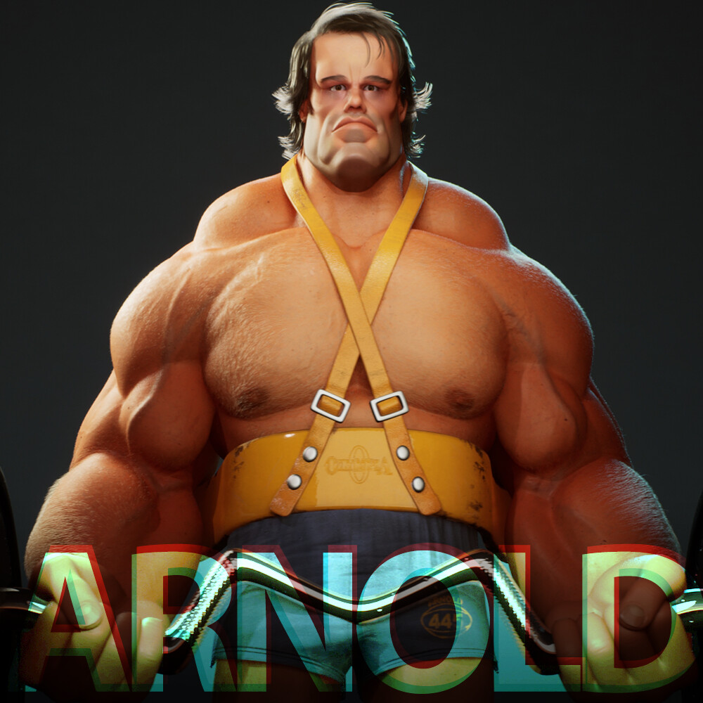 ArtStation - Arnold Schwarzenegger
