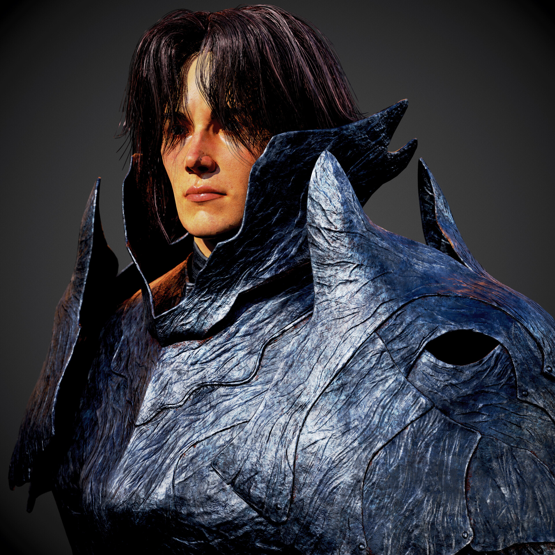 ArtStation - Abyss Knight- Game Ready 3D Character