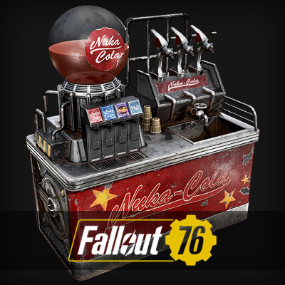 ArtStation - Fallout 76 - Nuka Cola Assets