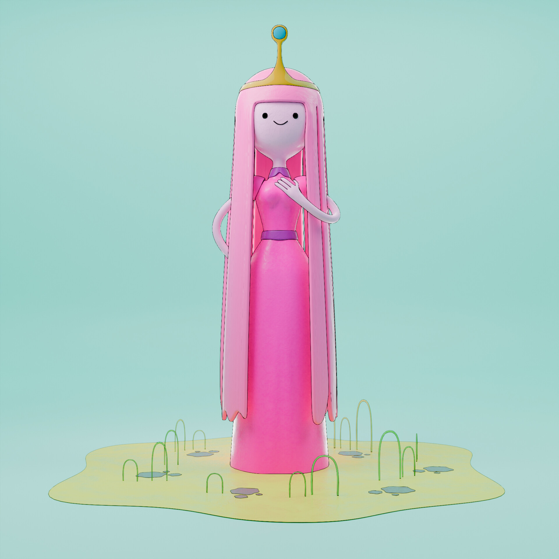 ArtStation - Adventure Time 3D Character