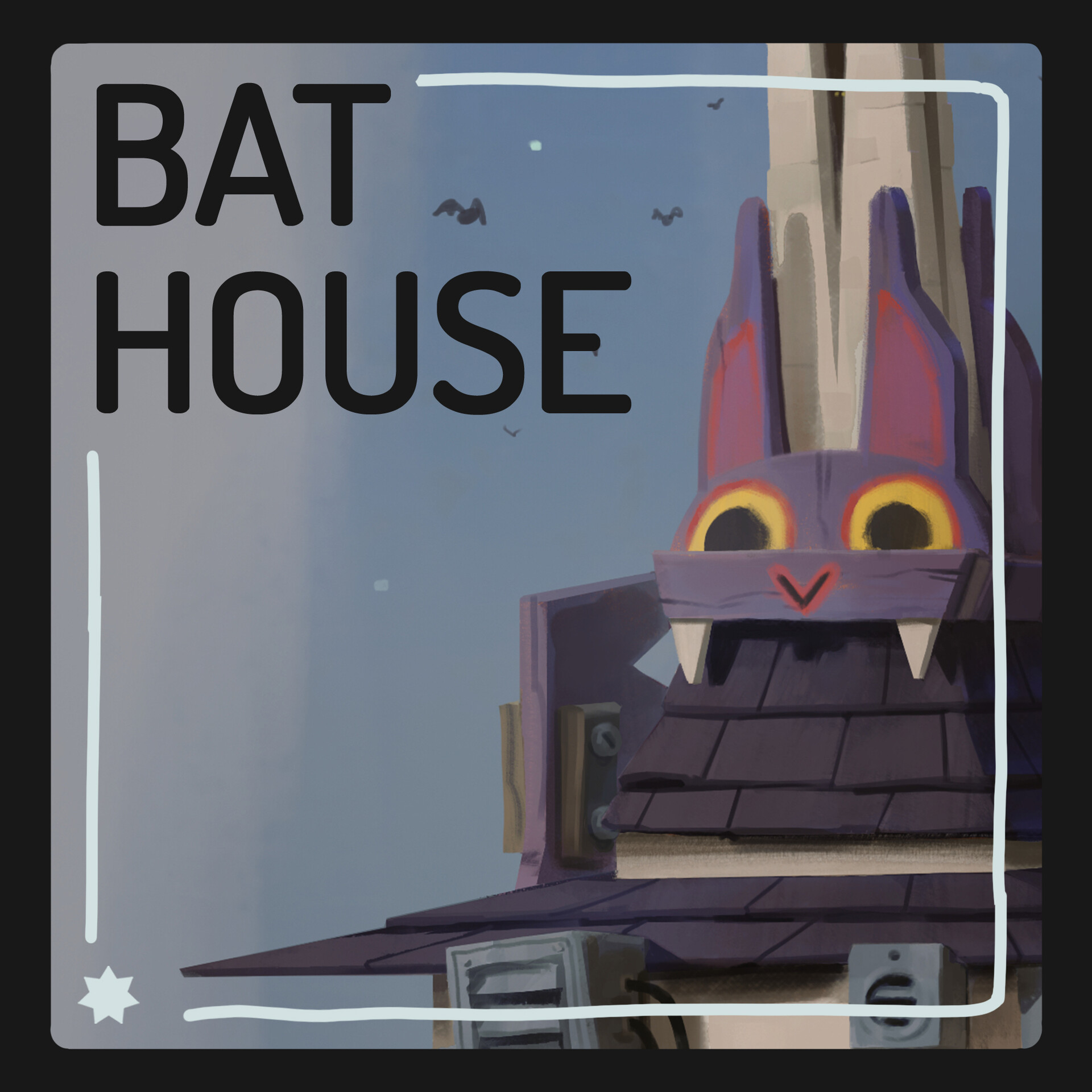 ArtStation - Bat House / Concept Process + PDF