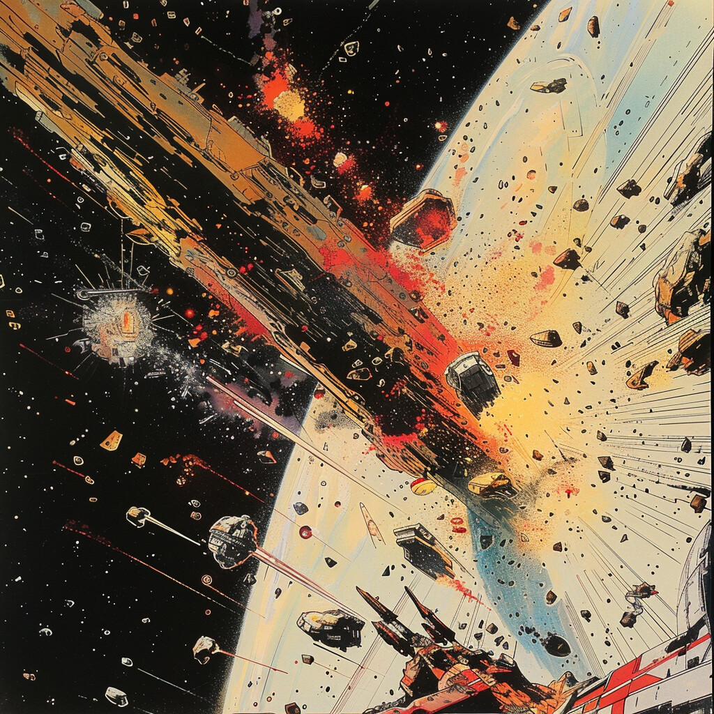 ArtStation - Space Battle Part 2