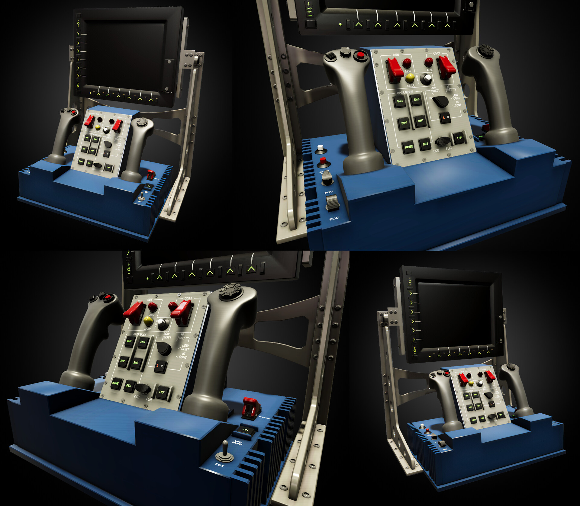 ArtStation - Remote Weapon Console