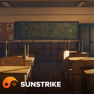 ArtStation - Japanese Classroom