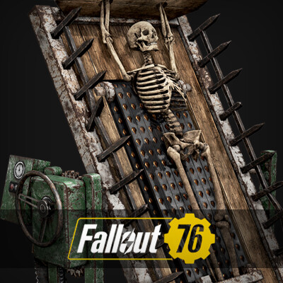 ArtStation - Fallout 76 - Torture Rack