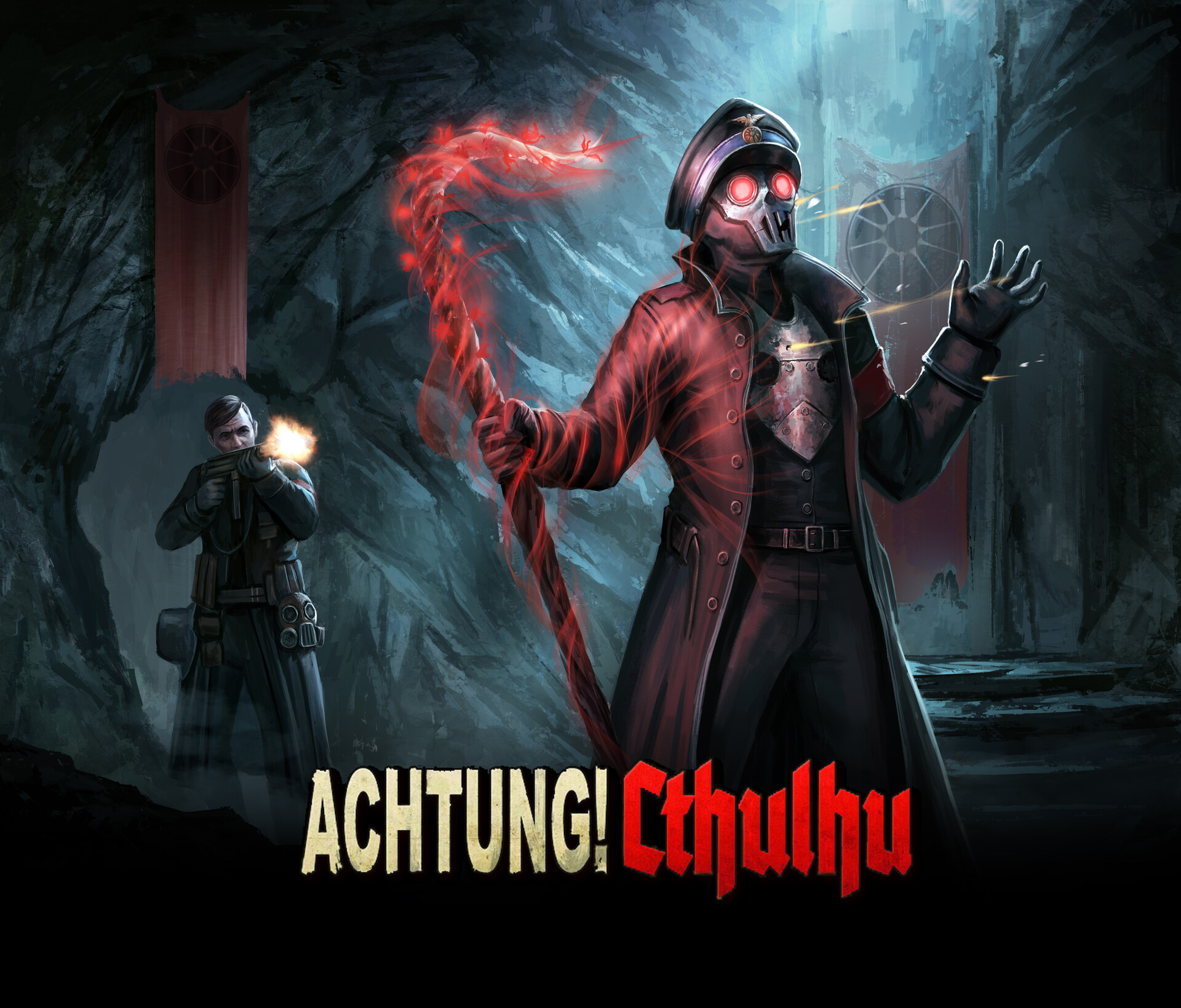 ArtStation - Achtung! Cthulhu 2d20 Starter Set illustration