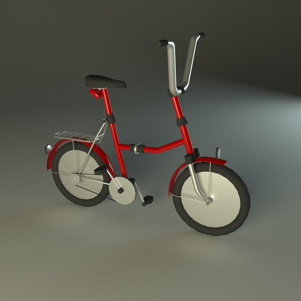 ArtStation - simple bicycle