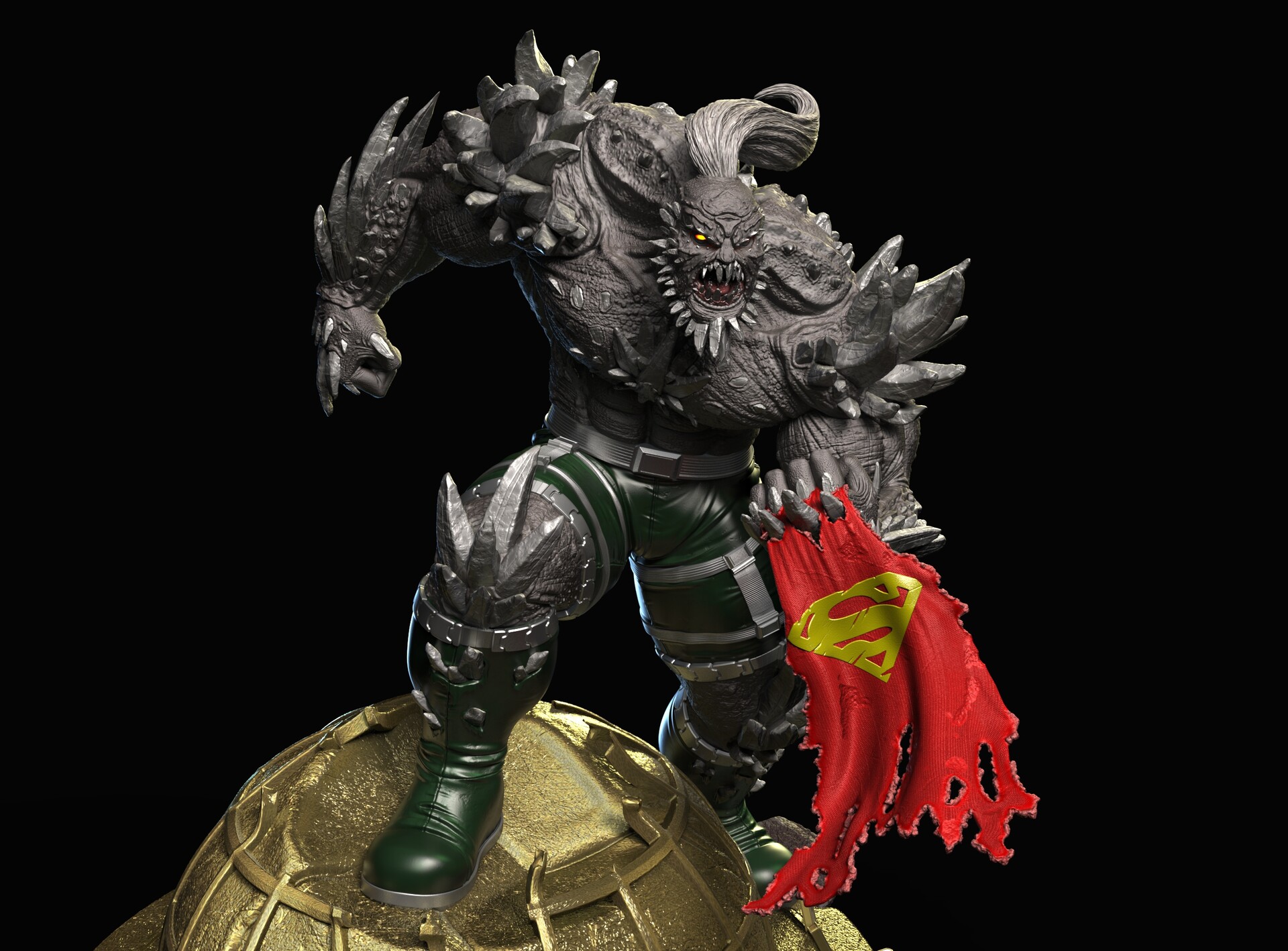 ArtStation - Doomsday - DC FanArt