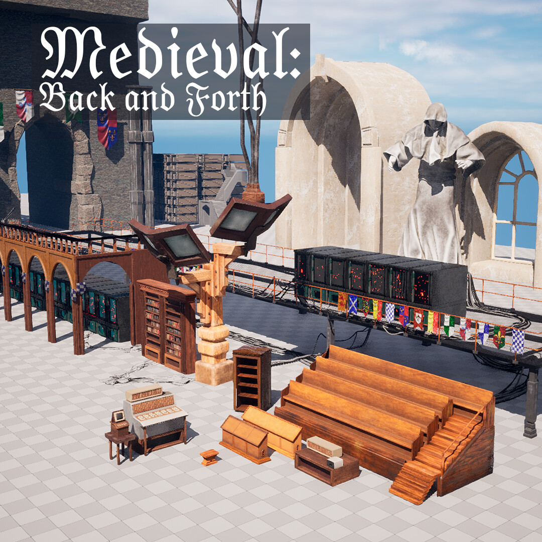 ArtStation - Medieval: Back and forth | Models