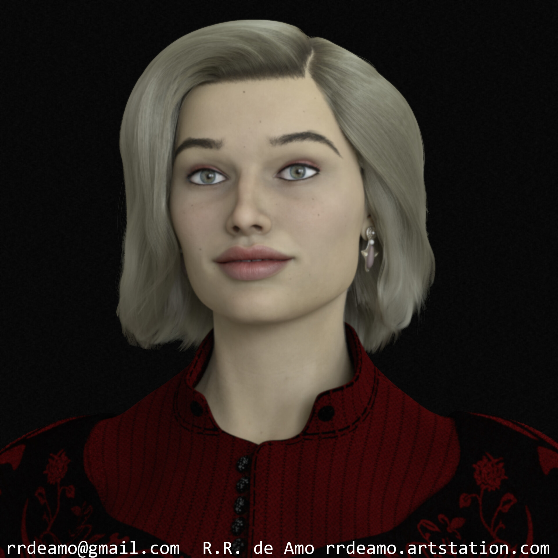 Ramón Rodríguez de Amo - First Female - Render "Character"